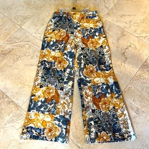 Boston Proper | Pants & Jumpsuits | Boston Proper Flared Patterned ...